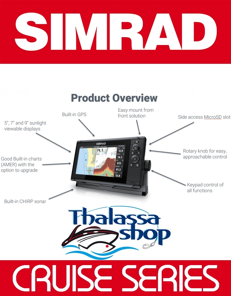 Thalassashop. SIMRAD CRUISE 5''