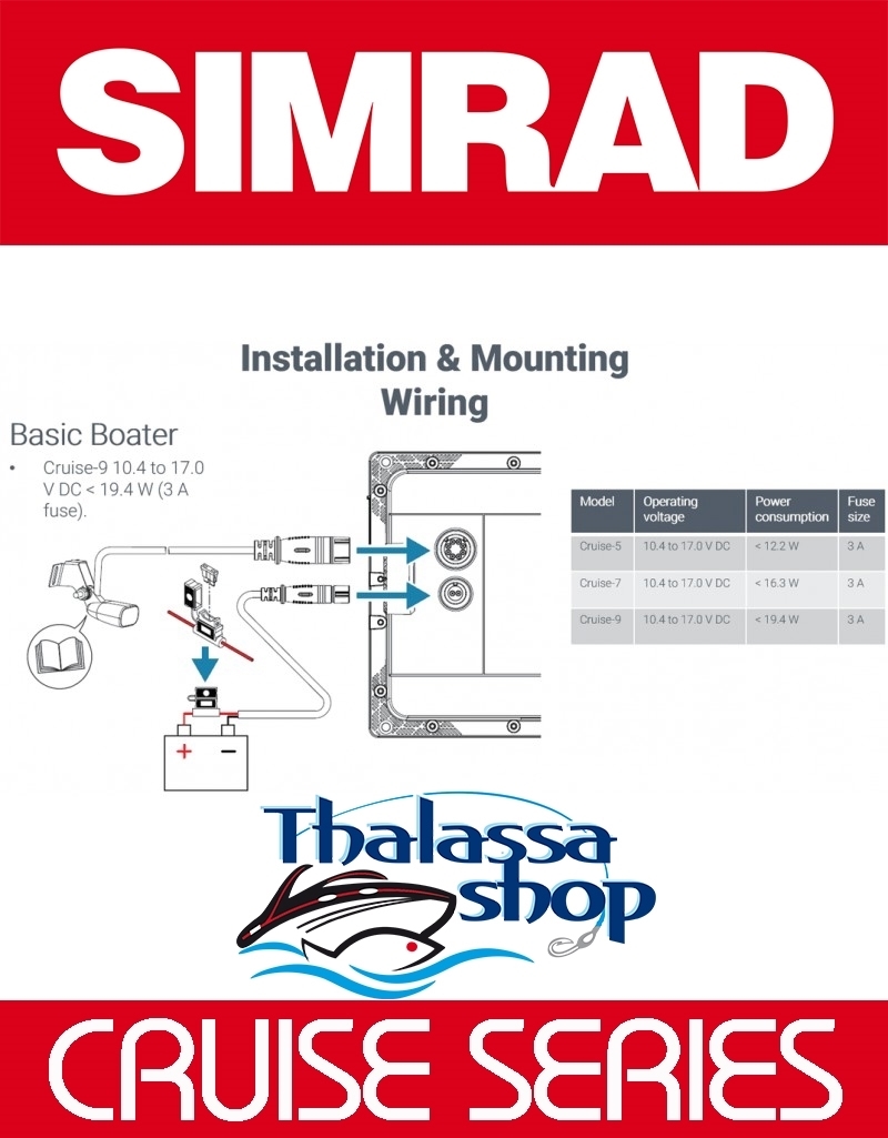 Thalassashop. SIMRAD CRUISE 7''